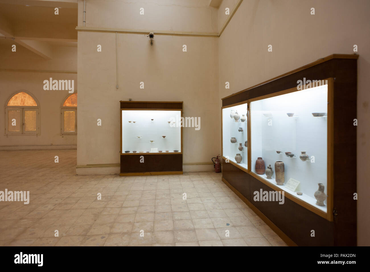 KHARGA OASIS, EGYPT - NOV 27, 2014: Interior of the Kharga Cultural ...