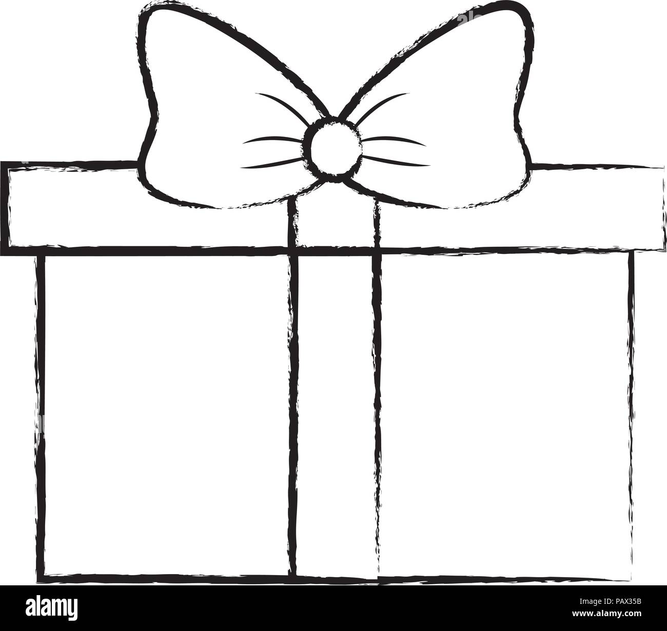 present gift icon over white background, vector illustration Stock ...