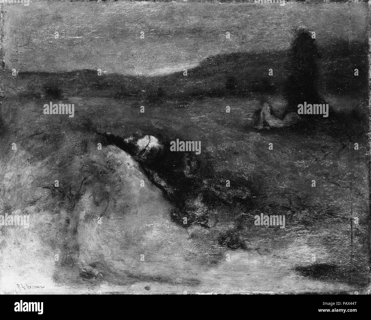 Hagar and Ishmael. Artist: Robert Loftin Newman (1827-1912). Dimensions ...