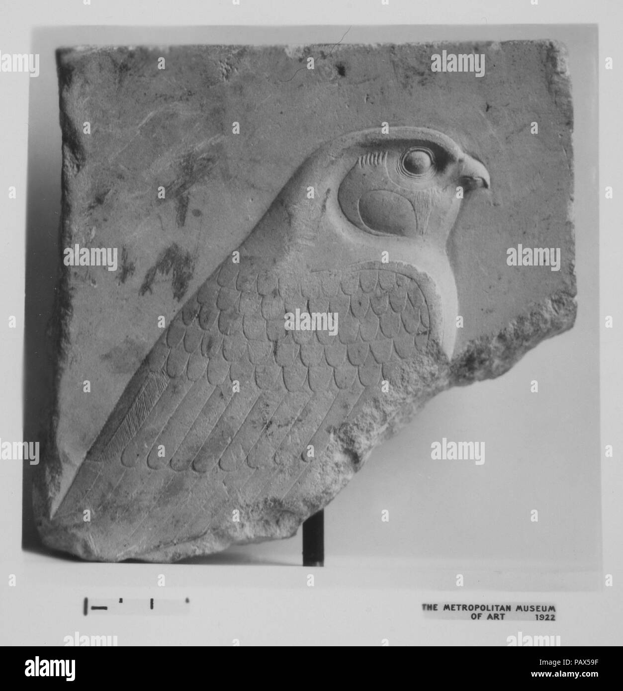 Fragmentary relief plaque with falcon. Date: 400-200 B.C.. Museum ...