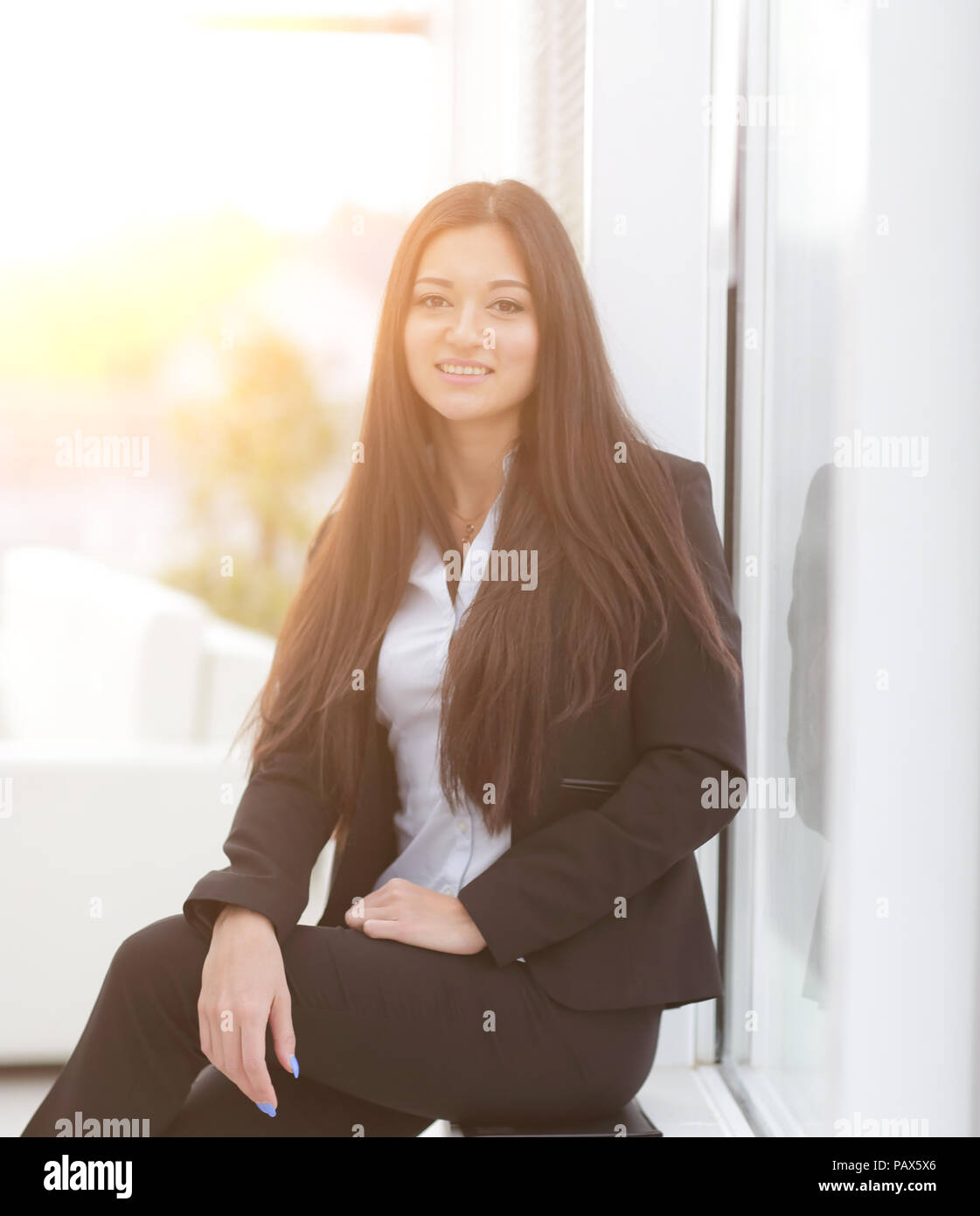 Young concentrated female employee hi-res stock photography and images ...