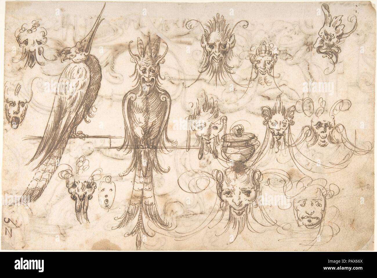 Grotesque masks hi-res stock photography and images - Alamy