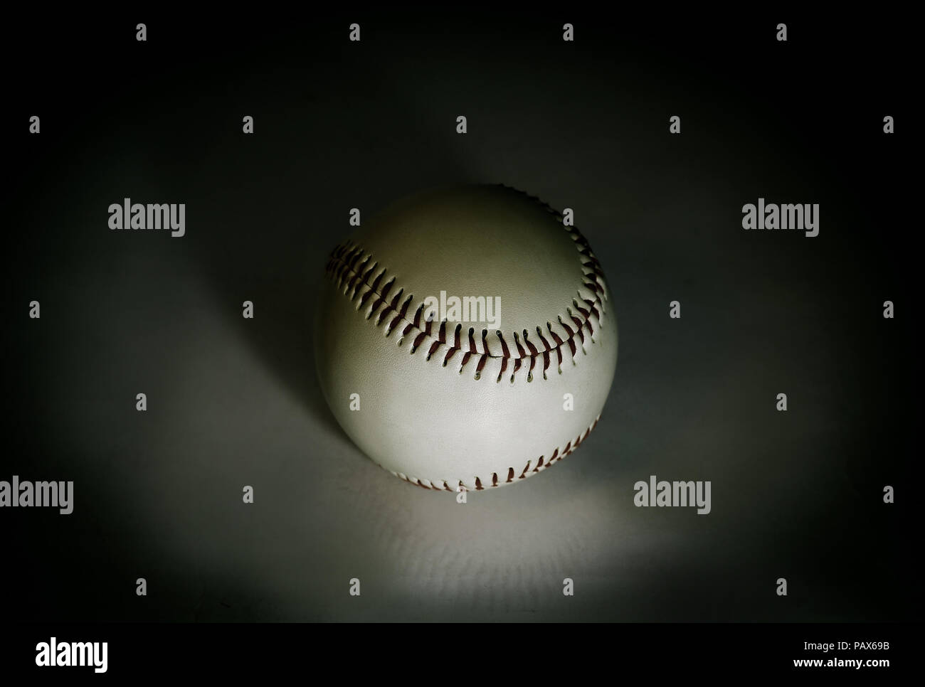 baseball ball .isolated on a white background Stock Photo - Alamy