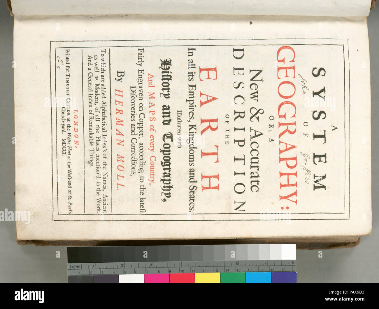 A system of geography, or, A new & accurate description of the earth in ...