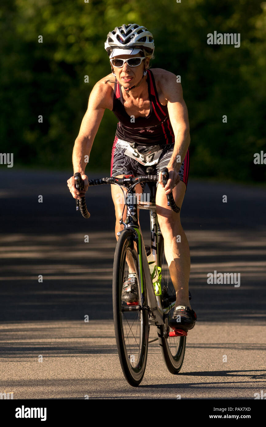 HVTC Summer Tri Series Race #2 Stock Photo - Alamy