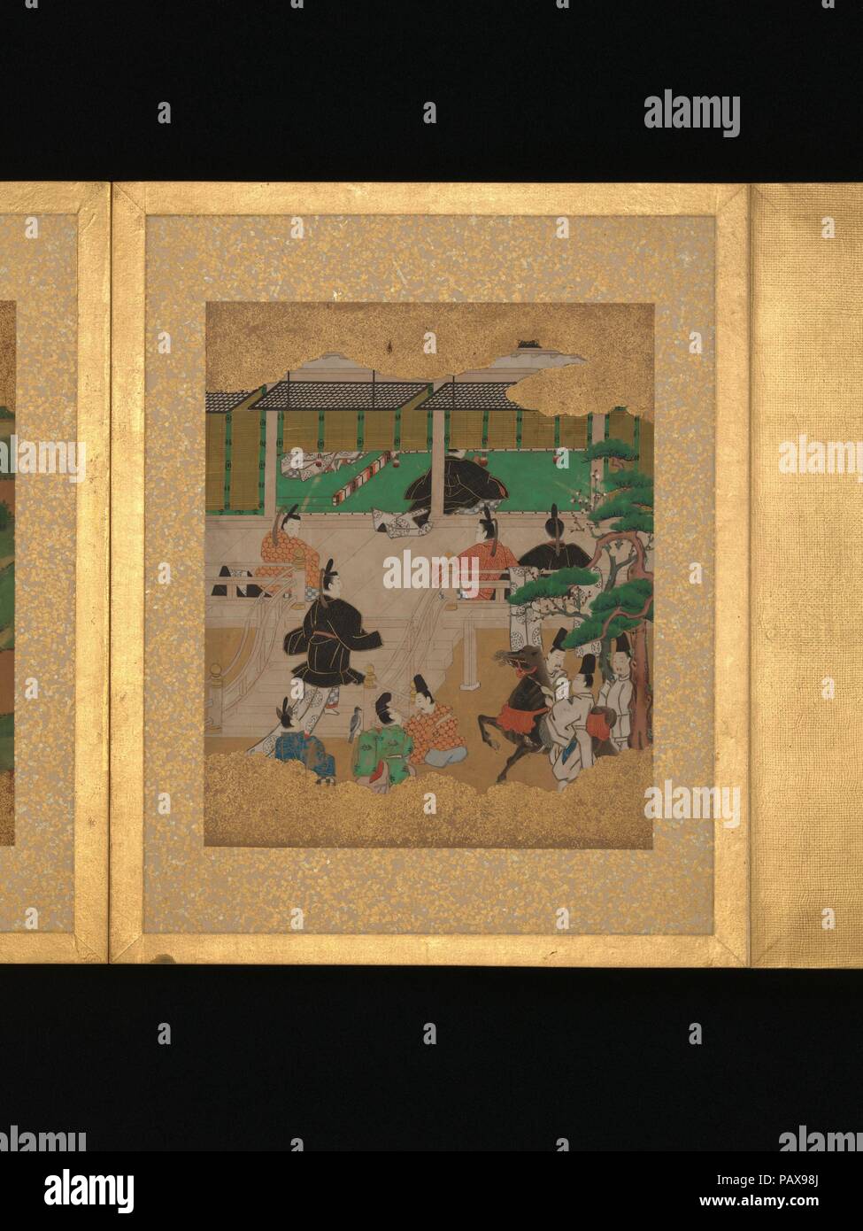 Twelve Scenes from The Tale of Genji. Artist: Unidentified Artist ...