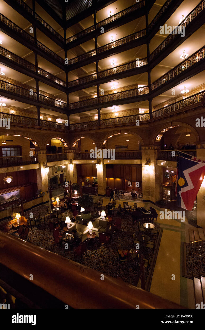 Brown Palace Hotel, Denver Stock Photo - Alamy