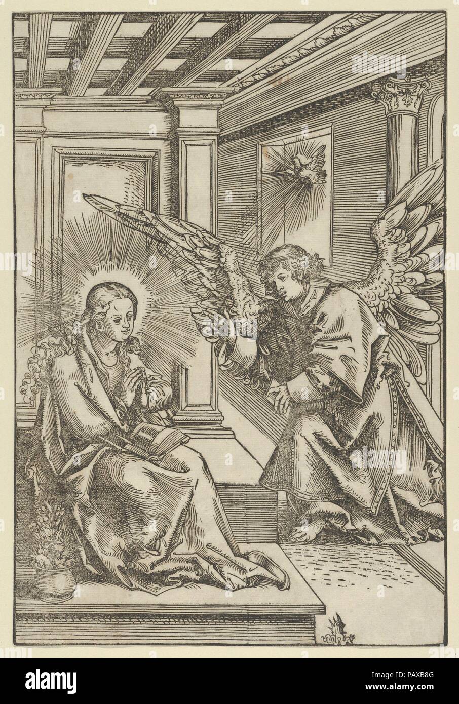 The Annunciation. Artist: Lucas Cranach the Elder (German, Kronach 1472 ...