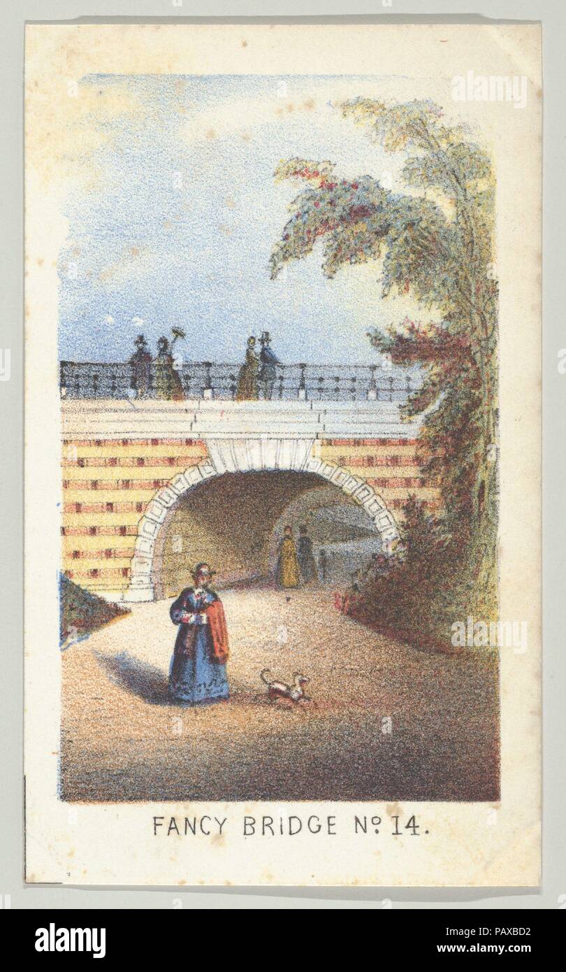 Fancy Bridge No. 14, from the series, Views in Central Park, New York ...