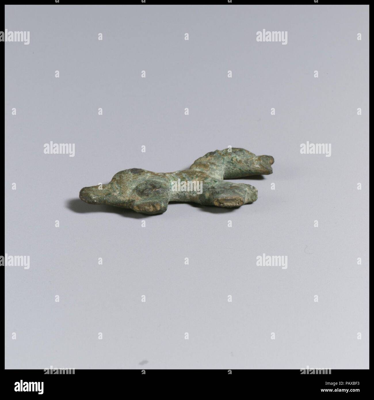 Statuette of a dog. Culture: Roman. Dimensions: length 3.71 cm.. Museum ...