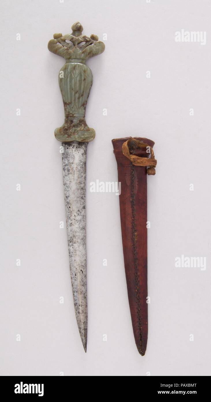 Dagger with Sheath. Culture: Hilt, Indian, Mughal; Indian. Dimensions ...