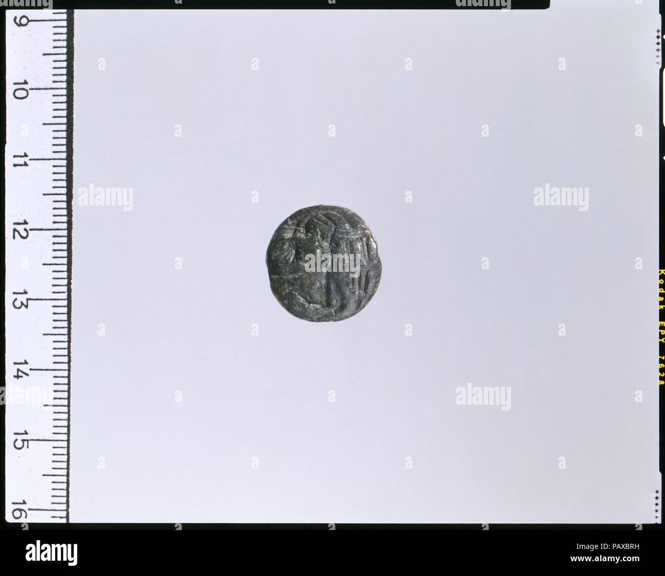 Serpentine Lentoid. Culture: Minoan. Dimensions: Diam.: 5/8 in. (1.6 cm ...