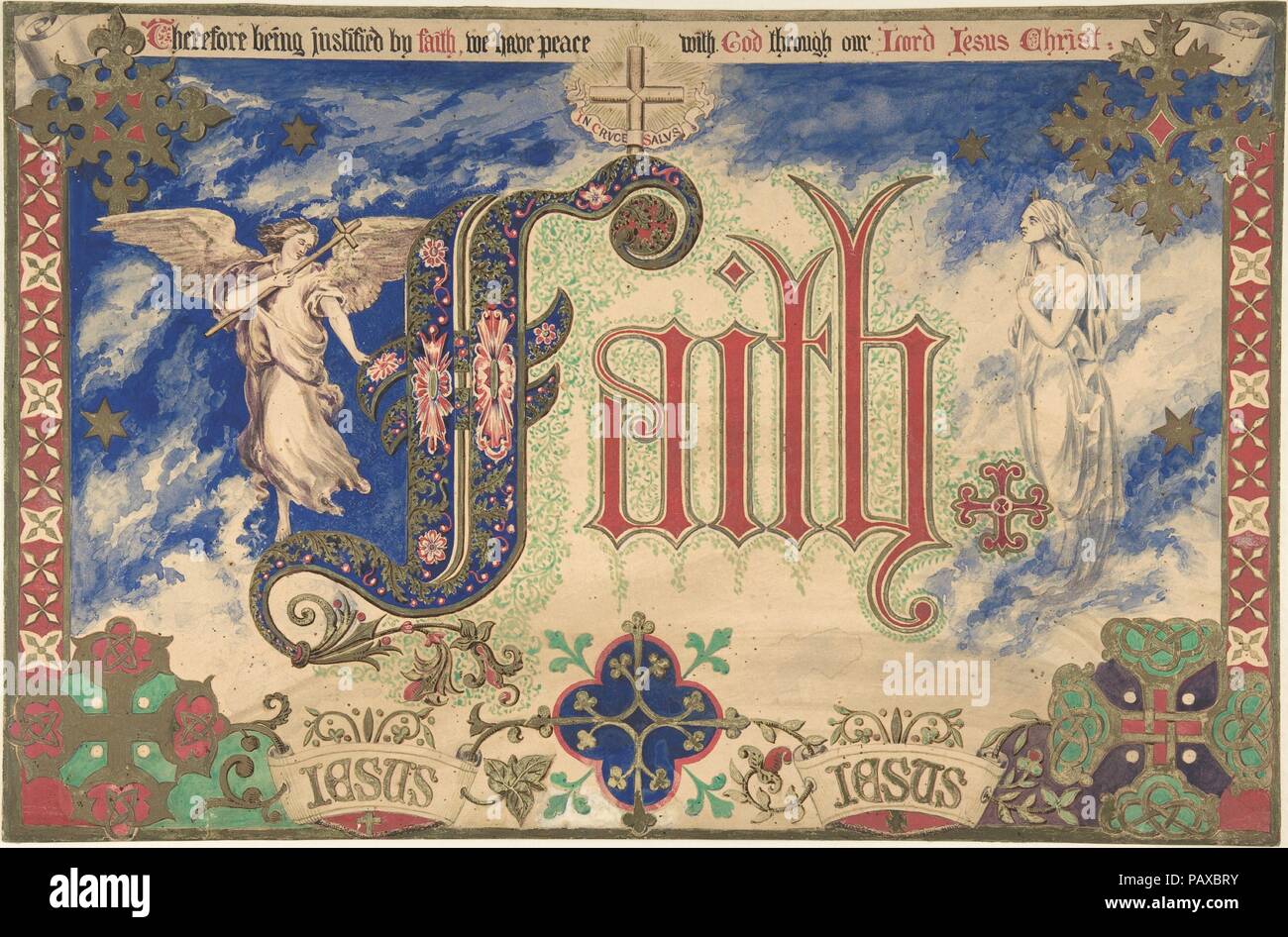 Faith. Artist: Freeman Gage Delamotte (British, Sandhurst 1813/14-1862 ...