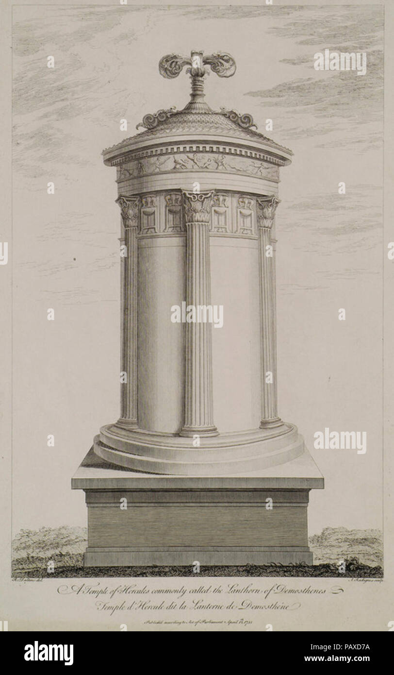 A Temple of Hercules commonly called the Lanthorn of Demosthenes ...