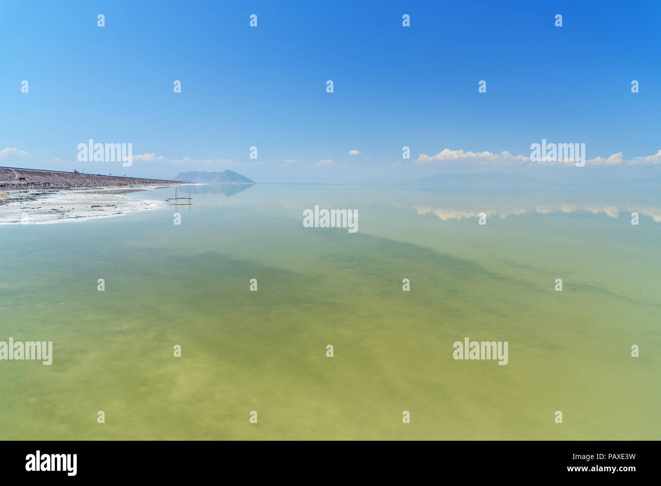Urmia Salt Lake. it was the largest lake in the Middle East, now on the ...