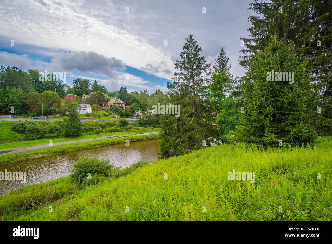 The Blackwater River in Thomas, West Virginia Stock Photo - Alamy