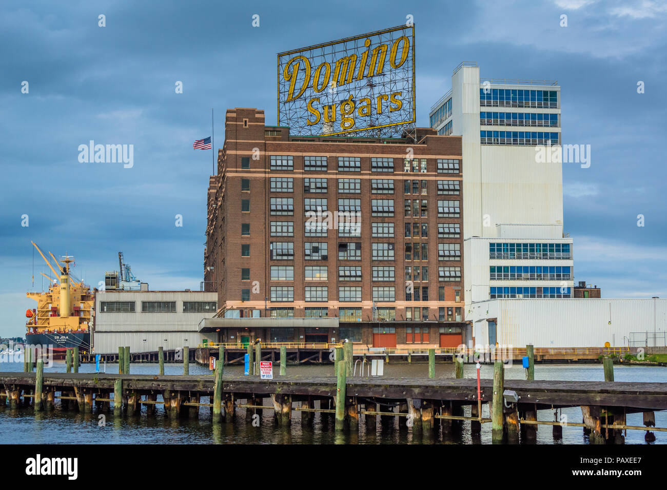 The Domino Sugars Factory, in Baltimore, Maryland Stock Photo - Alamy