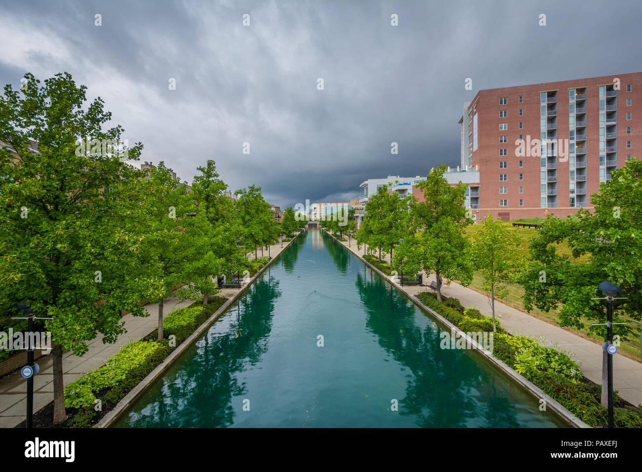 Indianapolis Indiana Canal Stock Photos & Indianapolis Indiana Canal ...