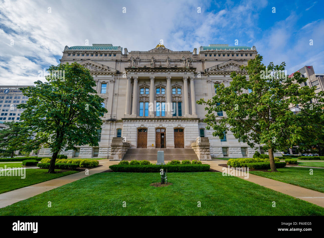 Indianapolis state house hi-res stock photography and images - Alamy