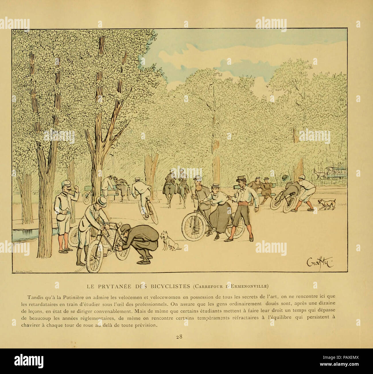 A travers Paris (Page 28 Stock Photo - Alamy