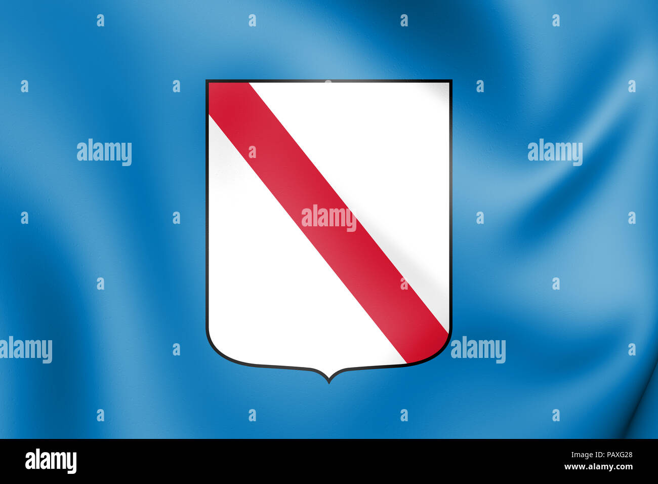 Campania flag hi-res stock photography and images - Alamy