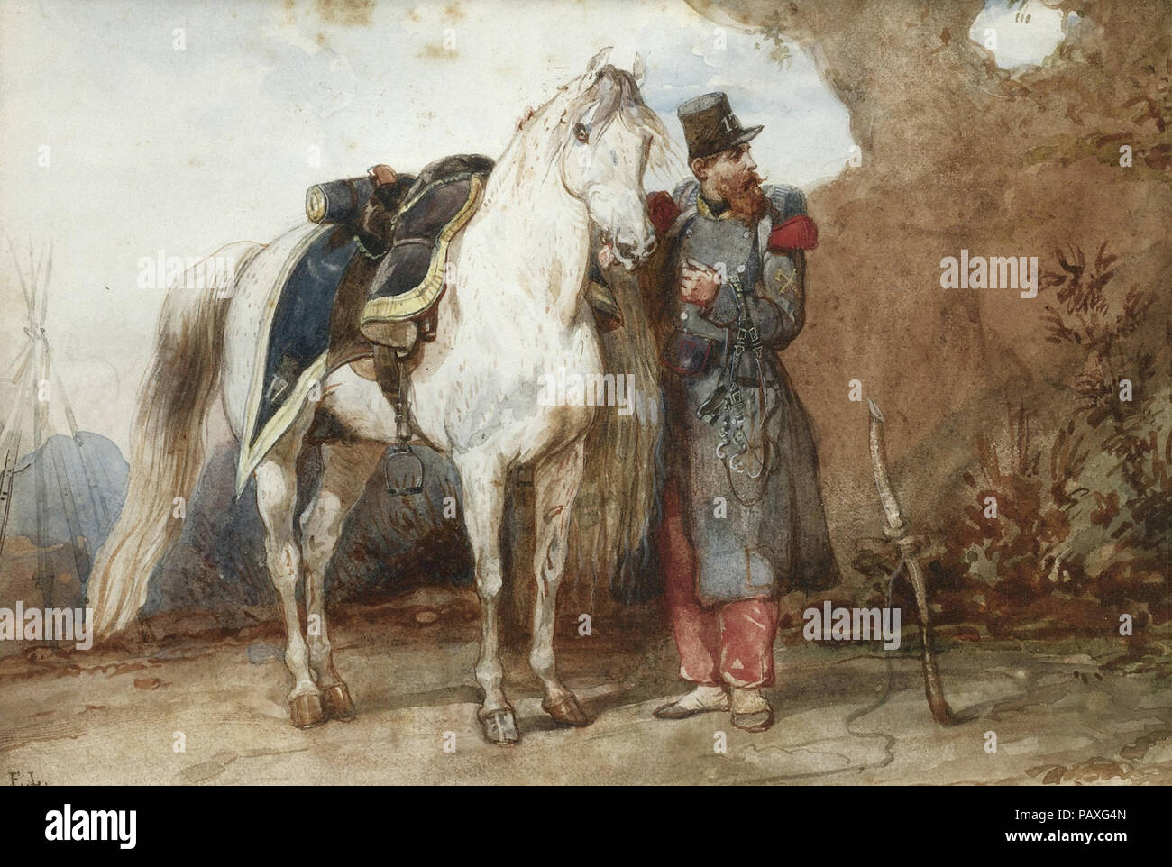 Lami Eugene Louis - Baba-Ali Stock Photo - Alamy