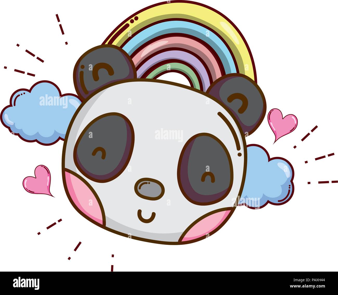 Male happy character rainbow hi-res stock photography and images - Alamy