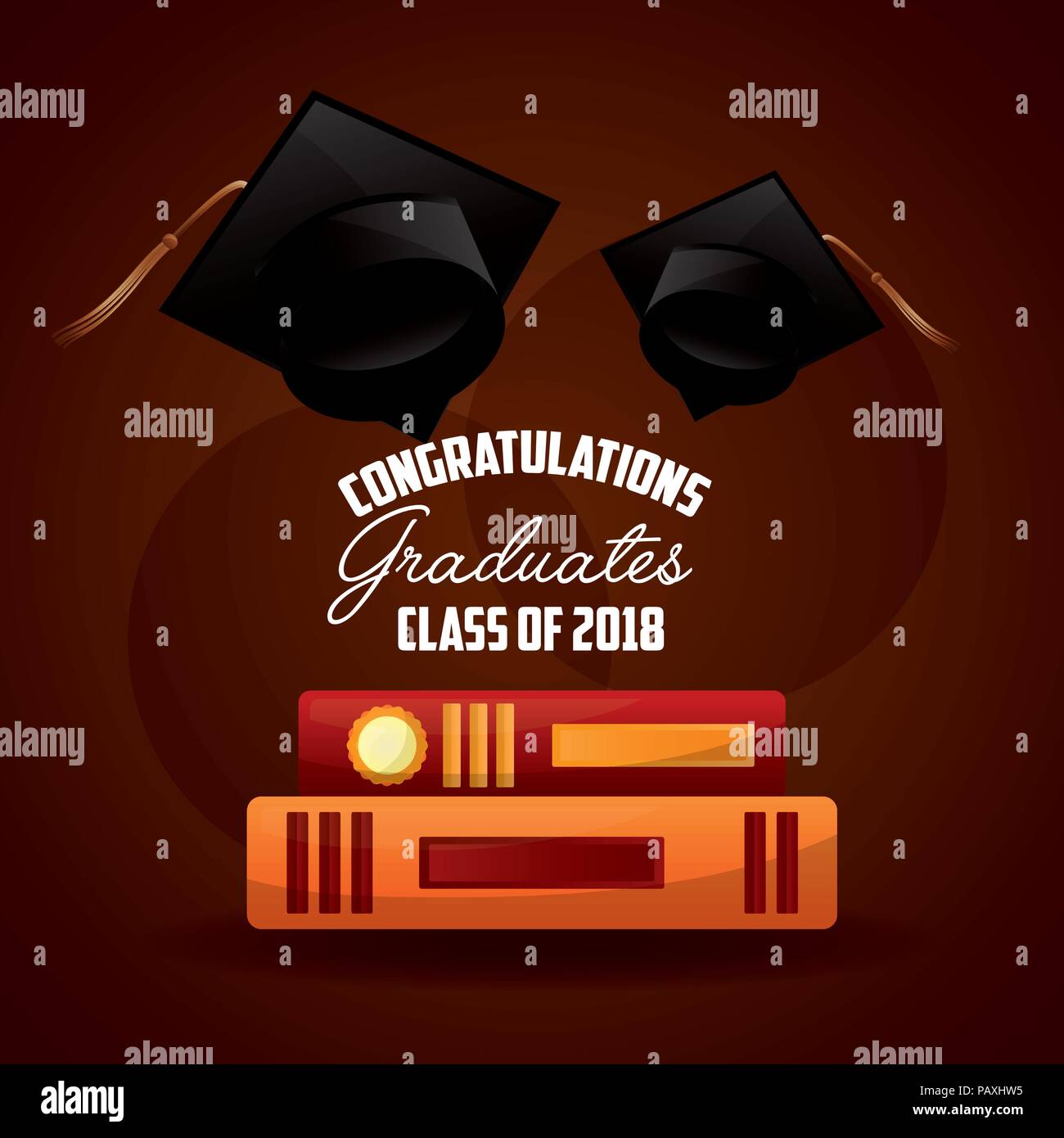 Congratulations to graduates poster hi-res stock photography and images ...