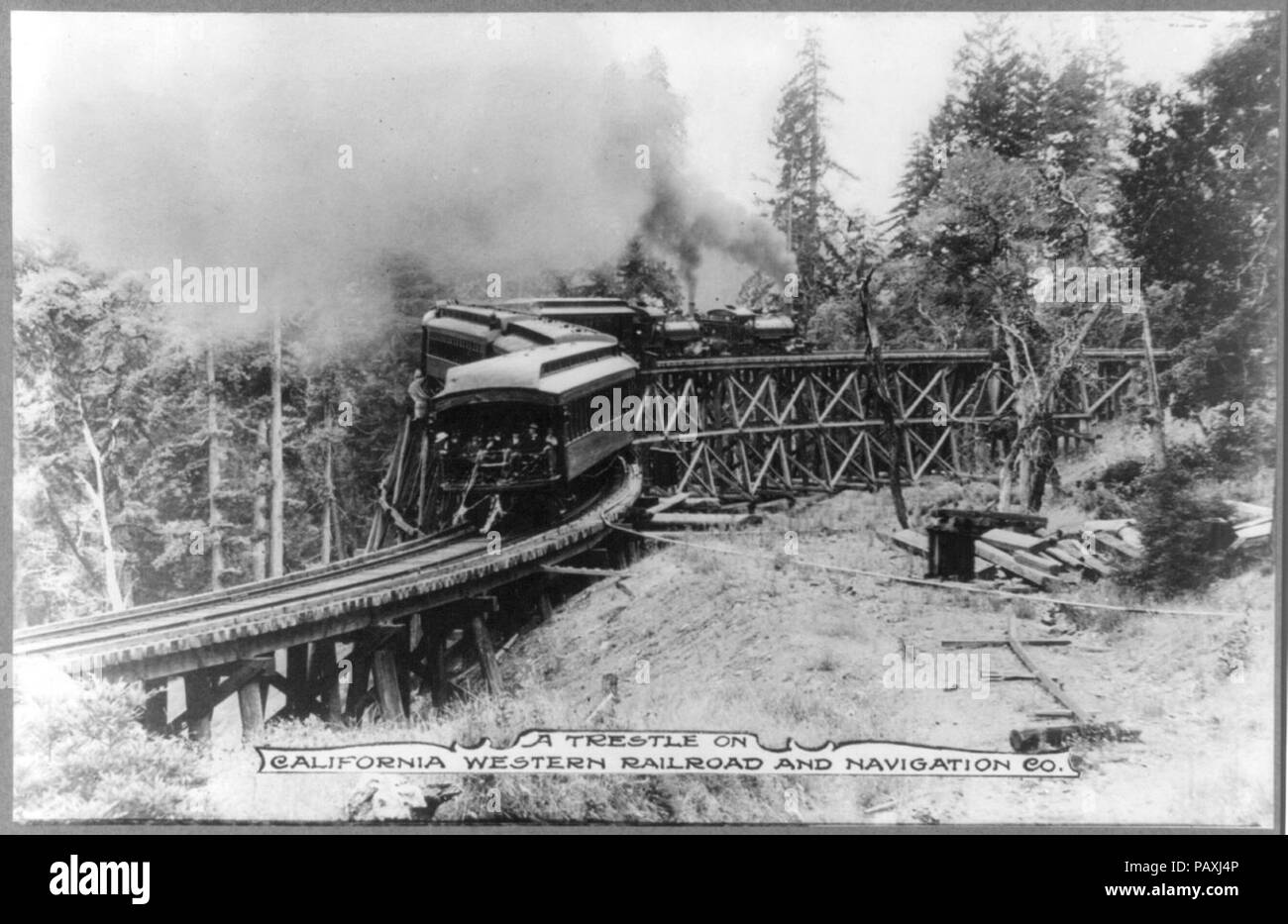 Western railroad history Black and White Stock Photos & Images - Alamy