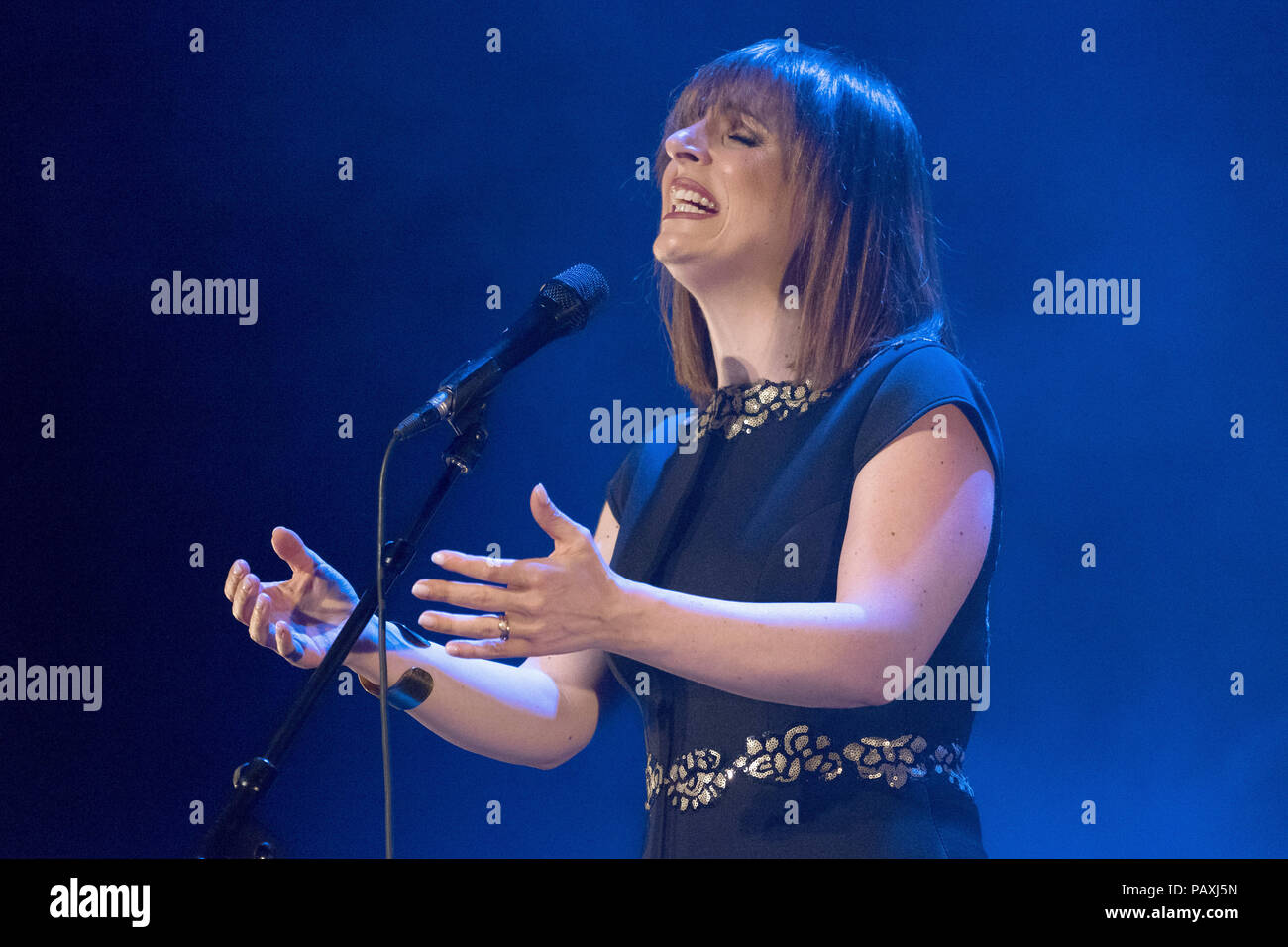 The portuguese singer katia guerreiro during the performance at hi-res ...