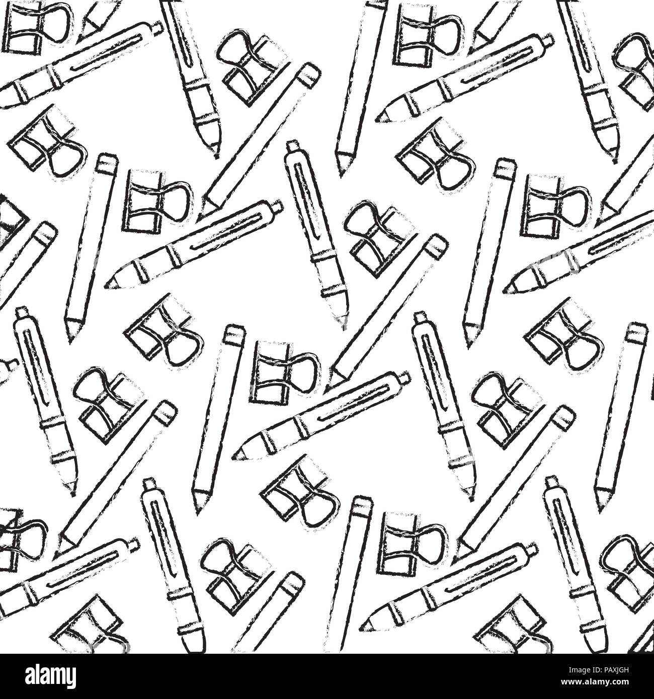 Working tools pattern vector vectors Stock Vector Images - Alamy