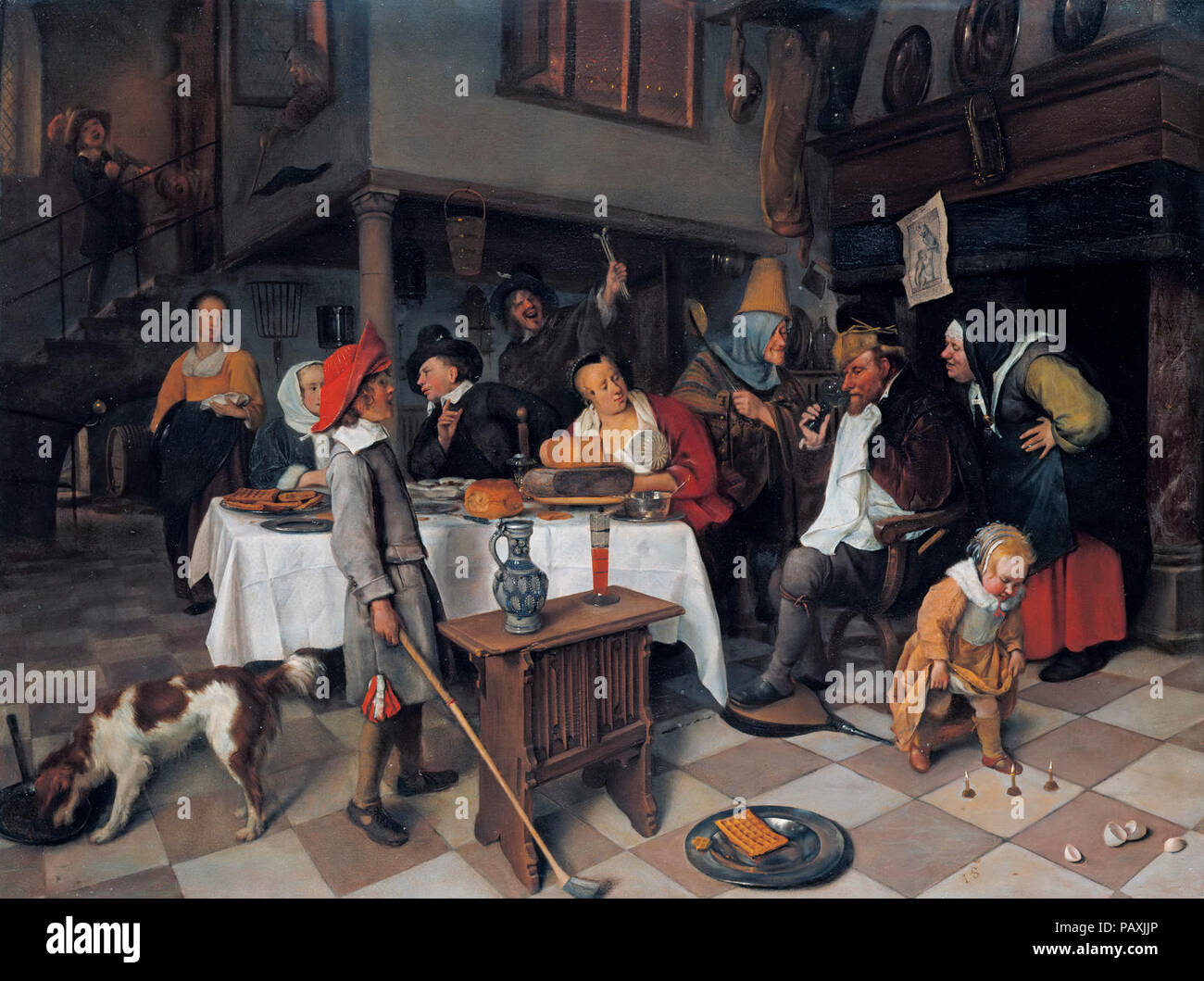Night feast hi-res stock photography and images - Alamy