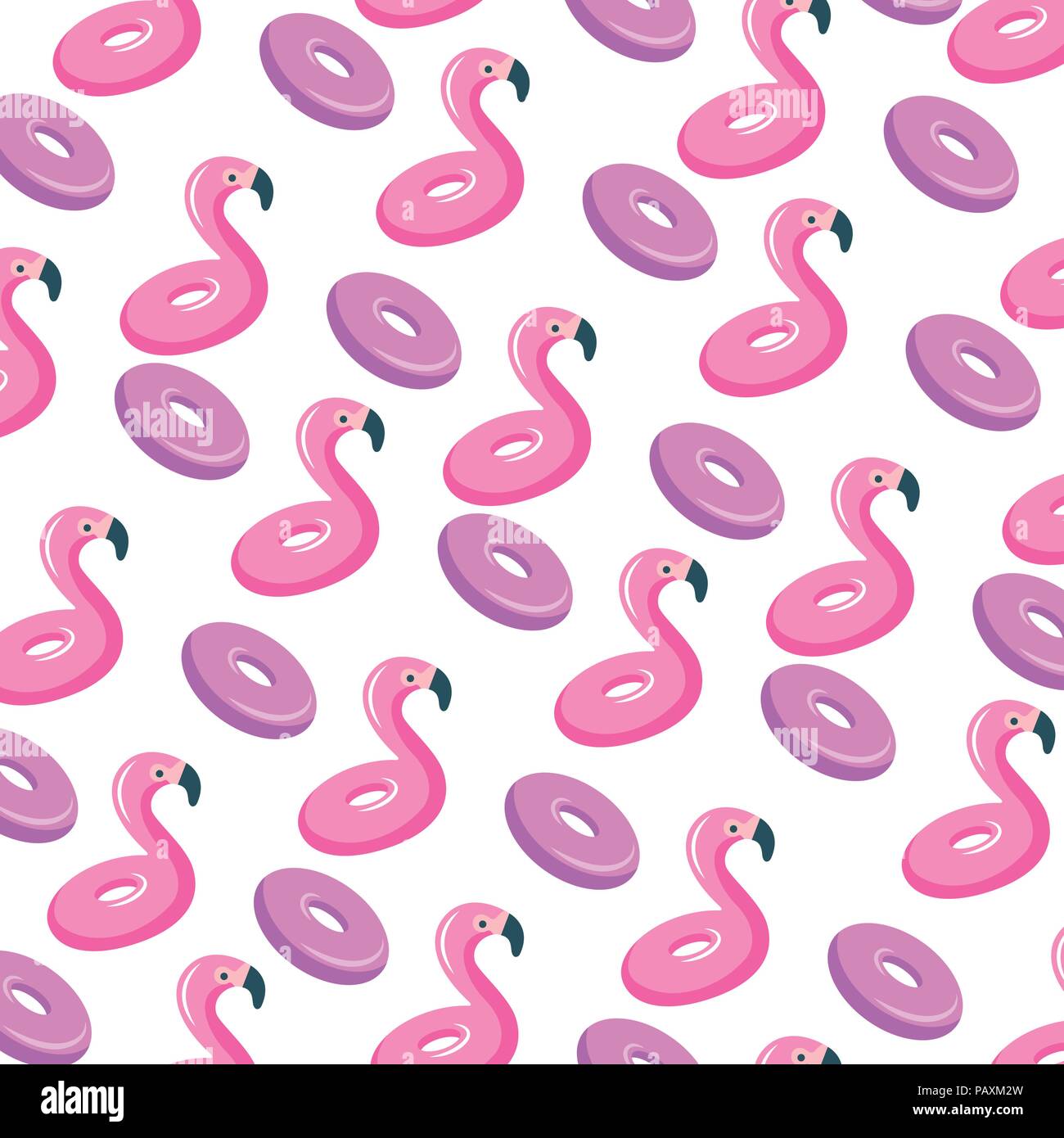 flamingo shaped float pattern icon Stock Vector Image & Art - Alamy
