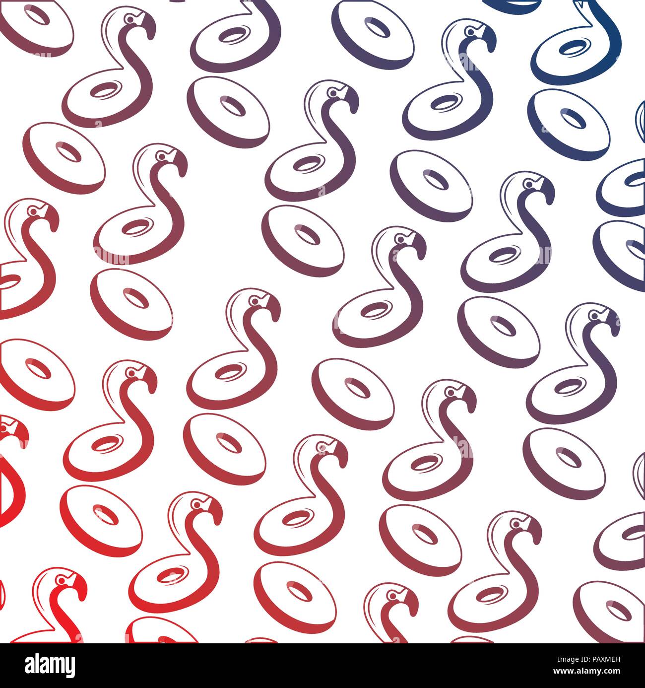 flamingo shaped float pattern icon Stock Vector Image & Art - Alamy