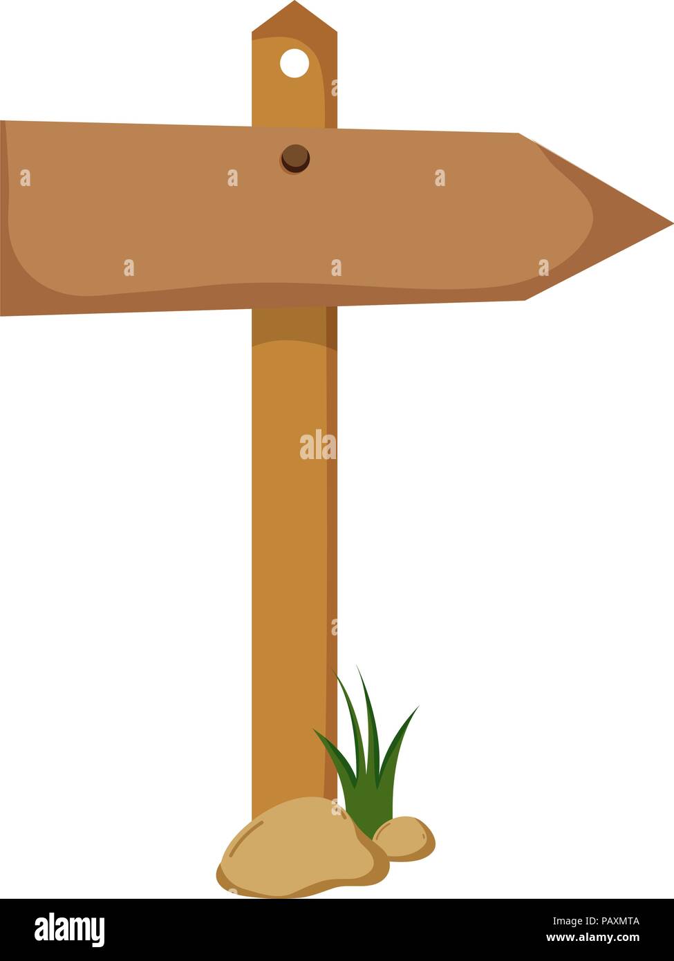 wood frame road notices direction Stock Vector Image & Art - Alamy