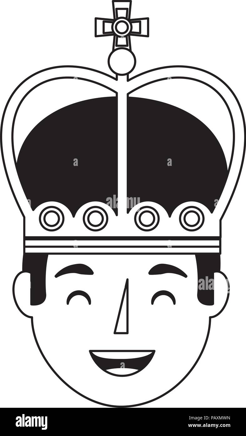 head king with crown Stock Vector Image & Art - Alamy