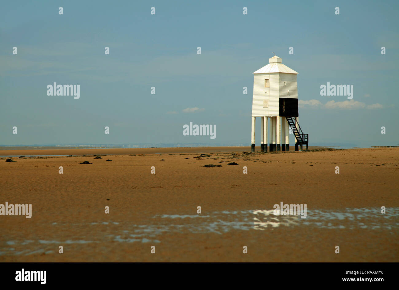 Burnham on Sea Lighthouse Stock Photo - Alamy