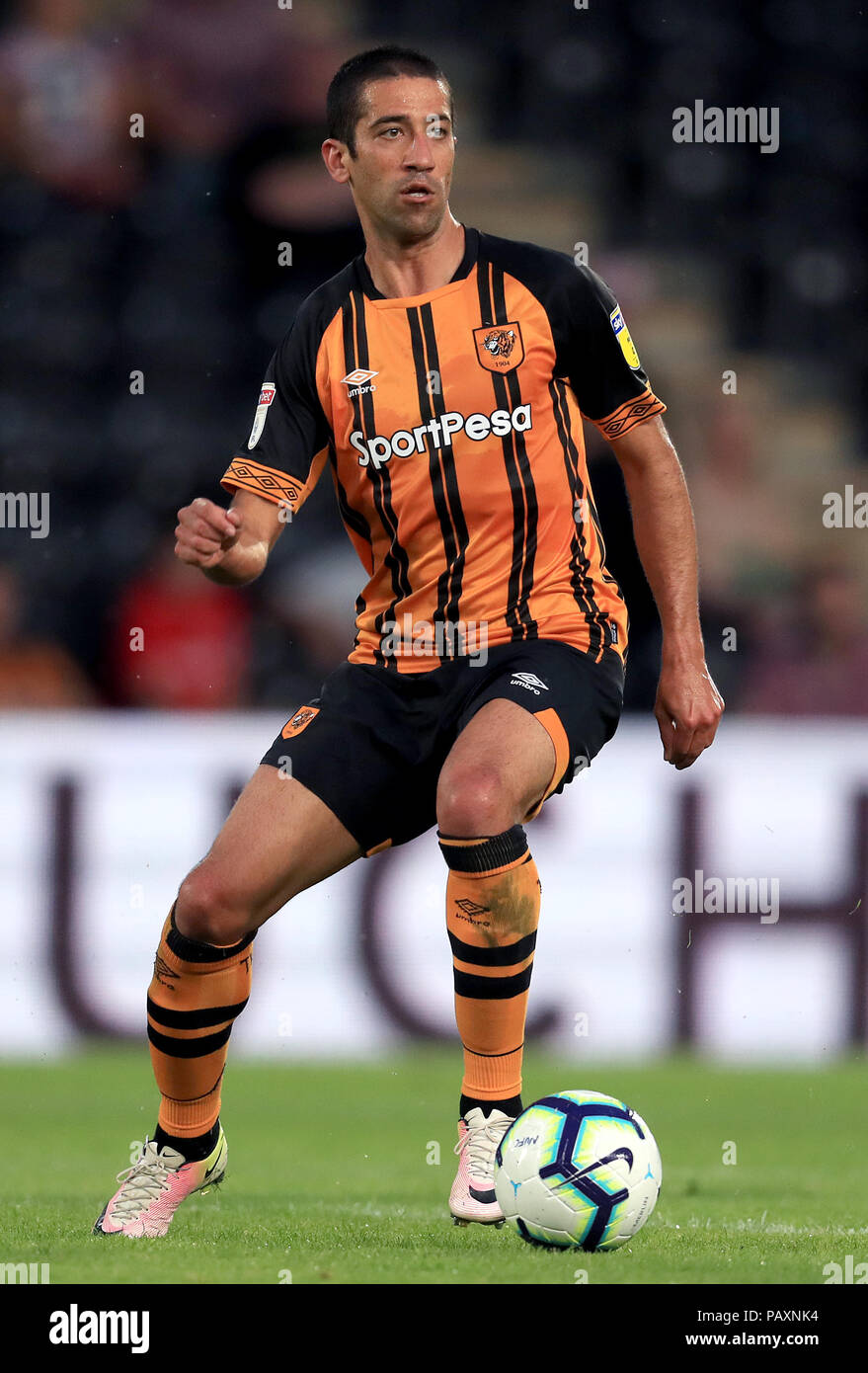 Hull City's Evandro Goebel during a pre season friendly match at The ...