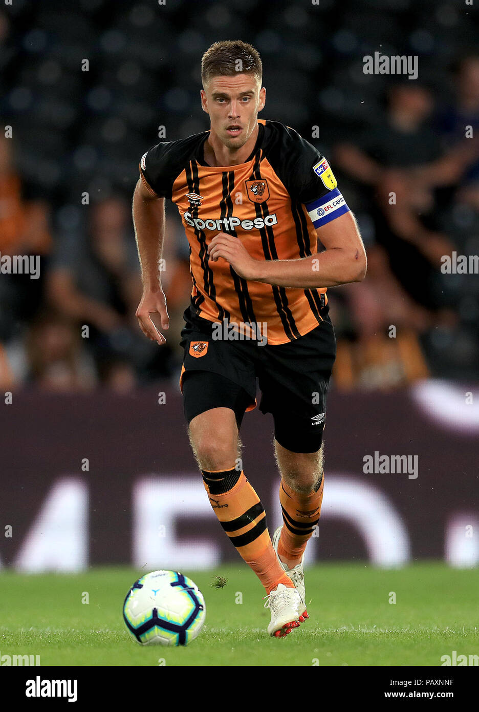 Hull City's Markus Henriksen during a pre season friendly match at The ...