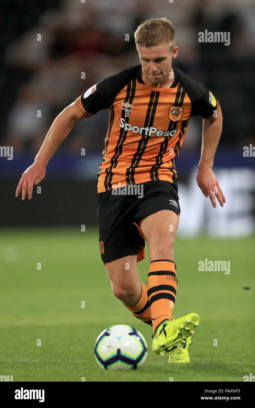 Hull City's Daniel Batty during a pre season friendly match at The KCOM ...