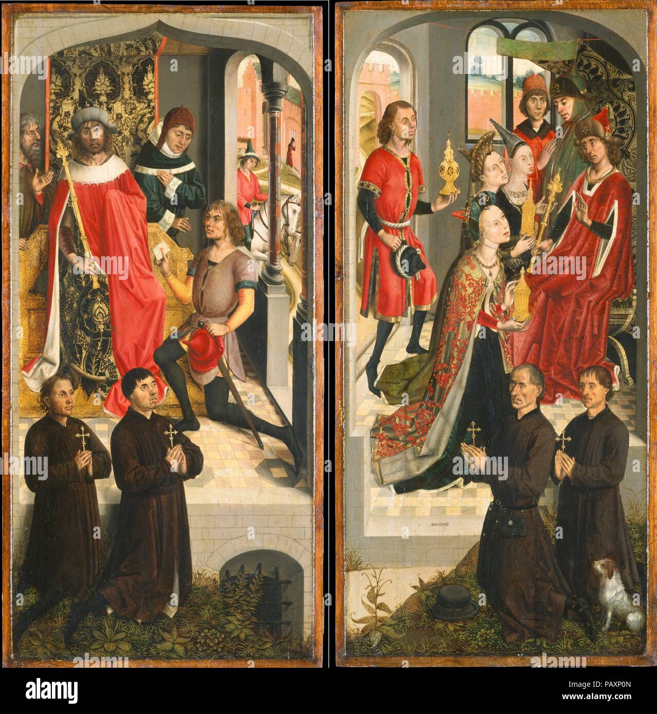 15th century triptych paintings hi-res stock photography and images - Alamy