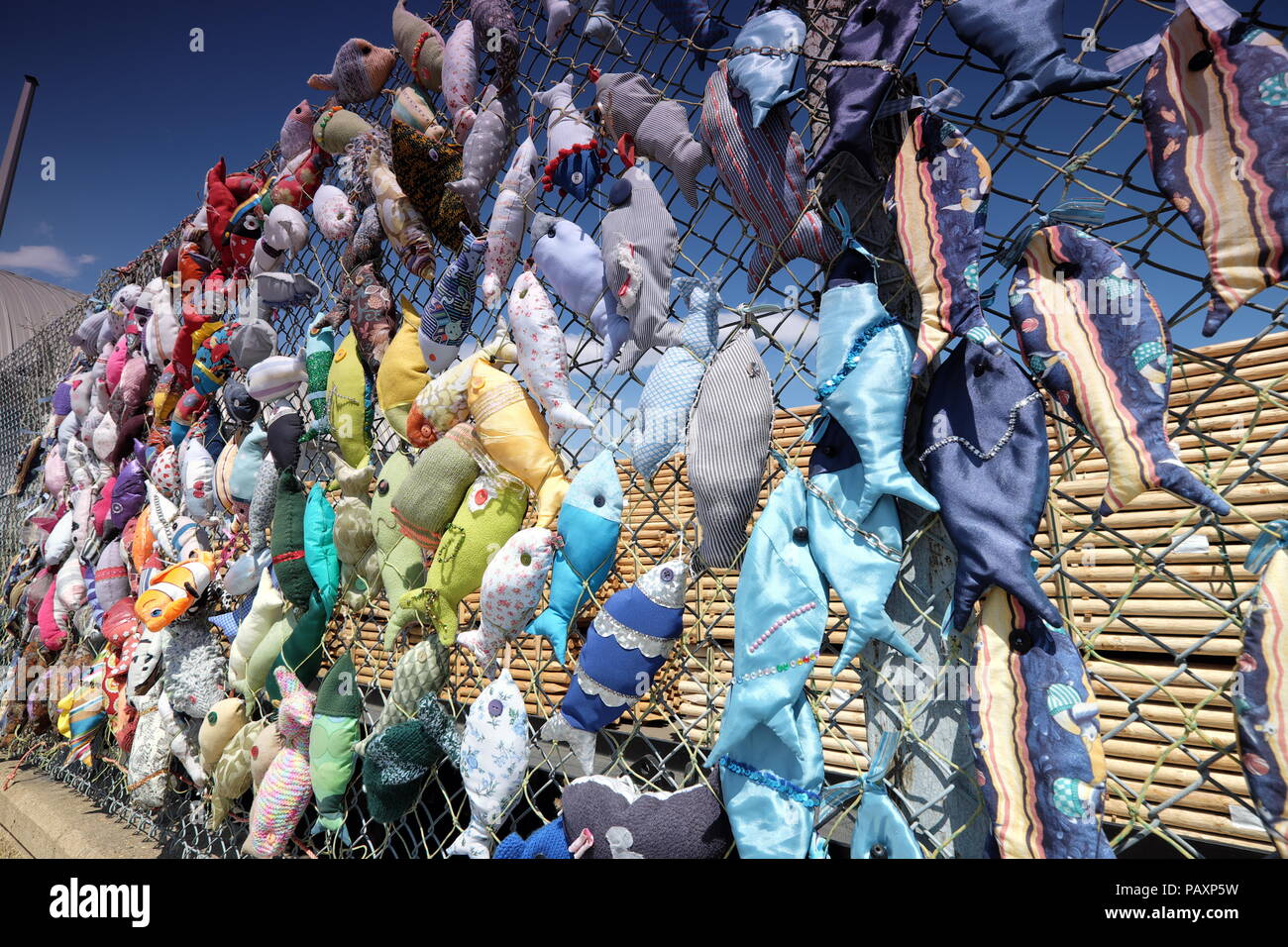 Embroidered fish hi-res stock photography and images - Alamy