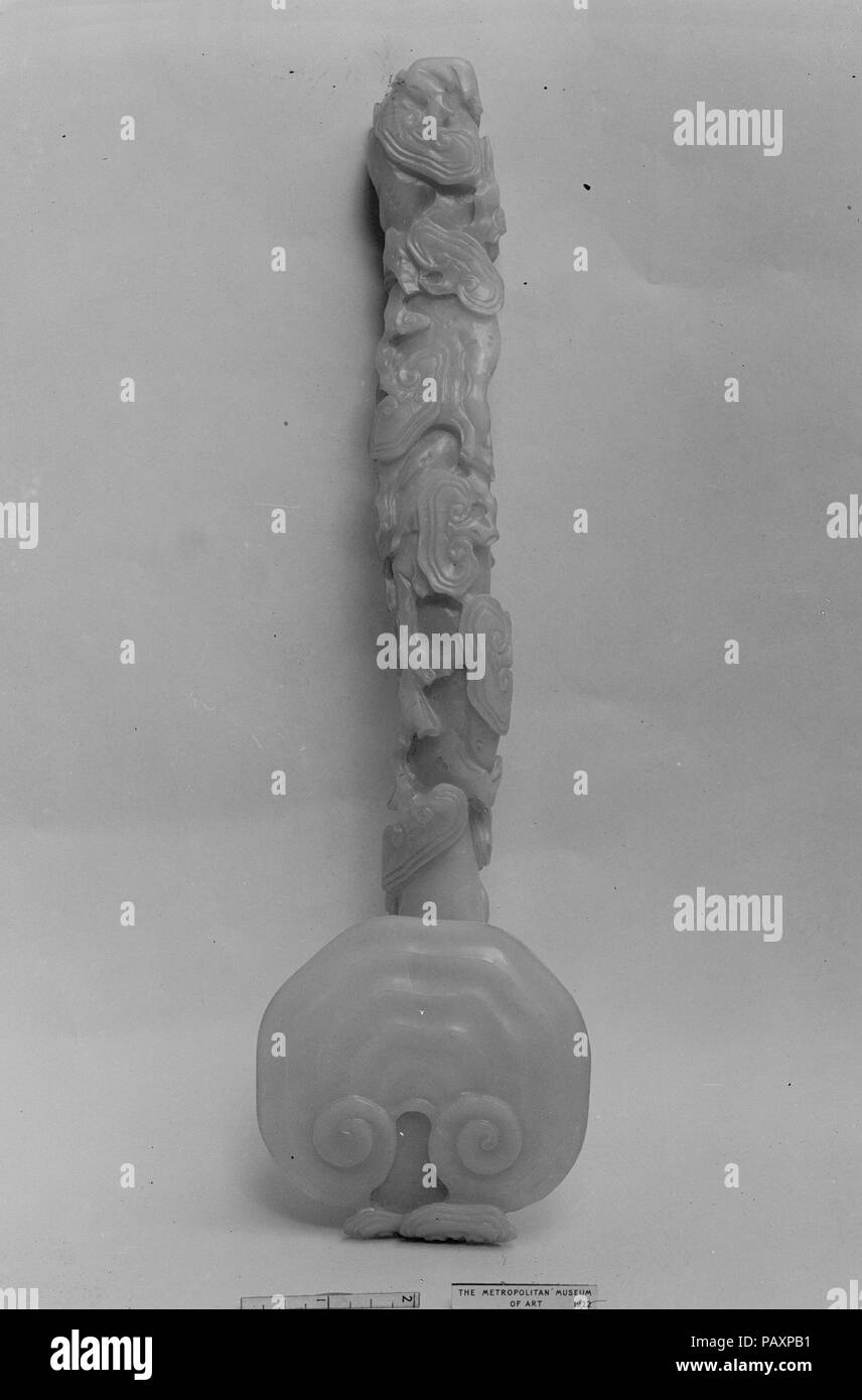 Scepter. Culture: China. Dimensions: L. 16 in. (40.6 cm). Museum ...