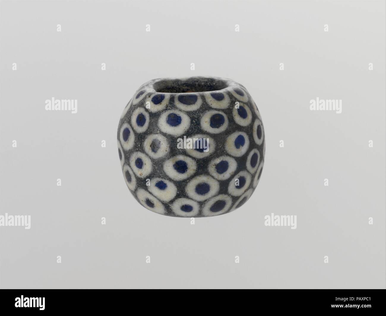 Glass eye bead. Culture: Greek, Eastern Mediterranean. Dimensions: Diam ...