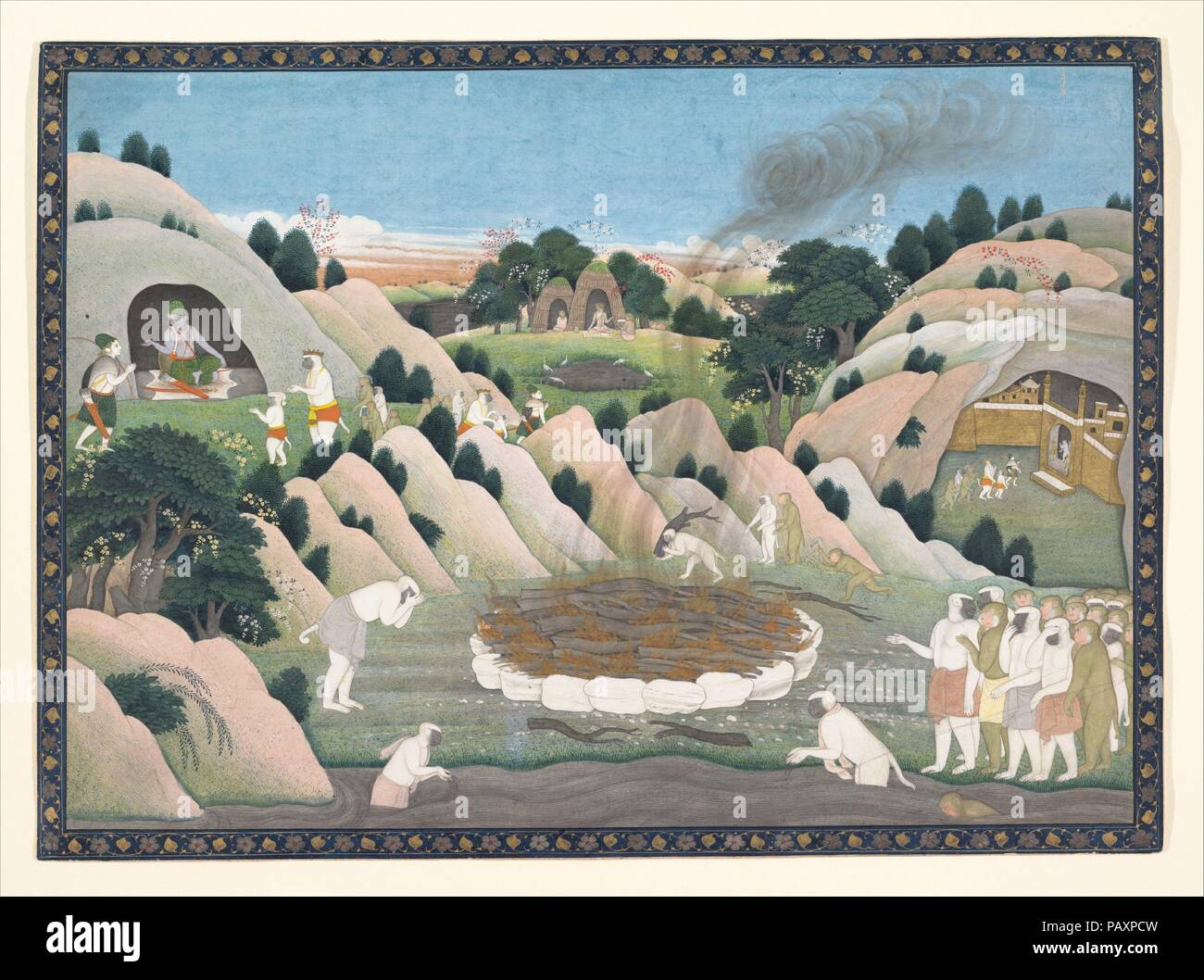 Sugriva hanuman hi-res stock photography and images - Alamy