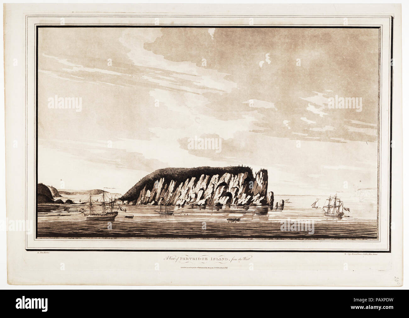 A view of Partridge Island, from the west Stock Photo - Alamy