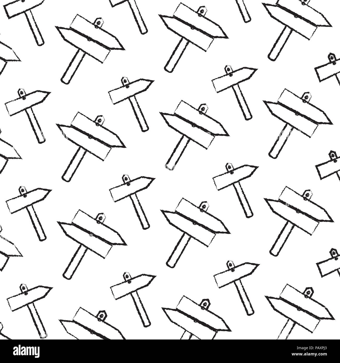 grunge wood frame road symbols background Stock Vector Image & Art - Alamy