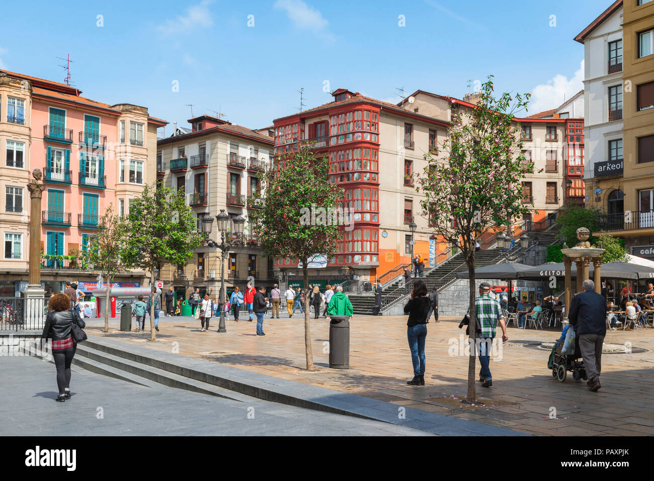 Bilbao old town hi-res stock photography and images - Alamy