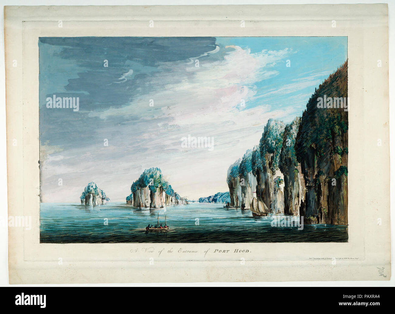 A view of the entrance of Port Hood Stock Photo - Alamy