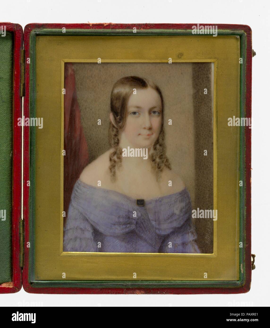 Portrait of a Lady. Artist: Edward Dalton Marchant (1806-1887 ...